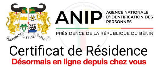 La démarche pour obtenir le certificat de résidence en ligne - 24 HEURES AU BENIN
