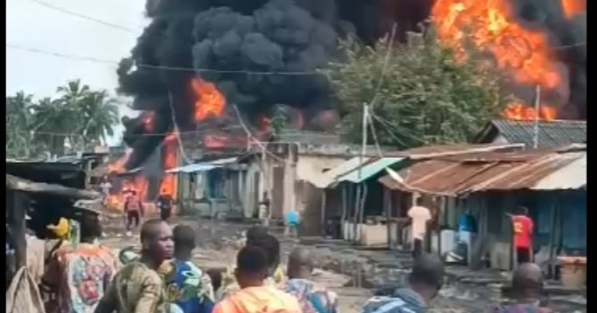 Près de 40 morts dans un incendie à Sèmè Kraké - 24 HEURES AU BENIN
