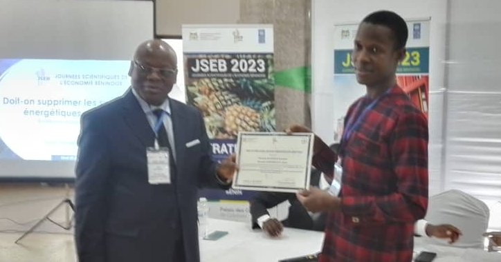 Nassibou Bassongui remporte le prix du meilleur article des JSEB 2023 ...