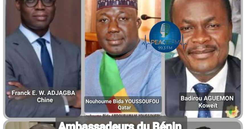 Le Bénin nomme 6 nouveaux ambassadeurs - 24 HEURES AU BENIN